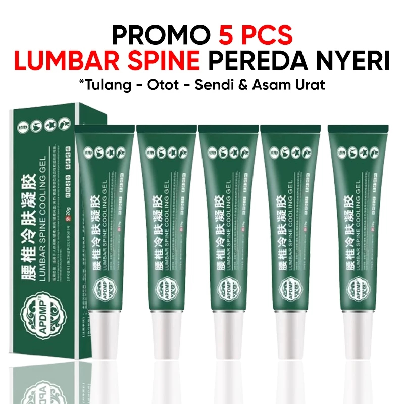 Jual SALEP LUMBAR SPINE COOLING GEL PEREDA SAKIT TULANG BELAKANG ...