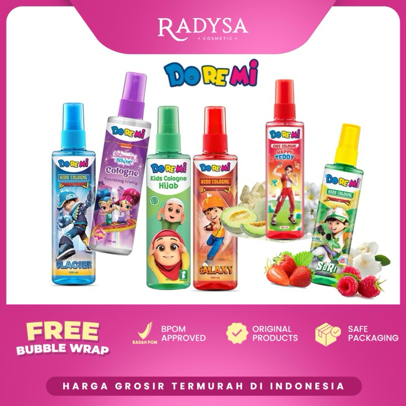 Jual 𝐑𝐀𝐃𝐘𝐒𝐀 - Doremi Kids Cologne Parfum Anak Boboiboy 60ml 100ml ...
