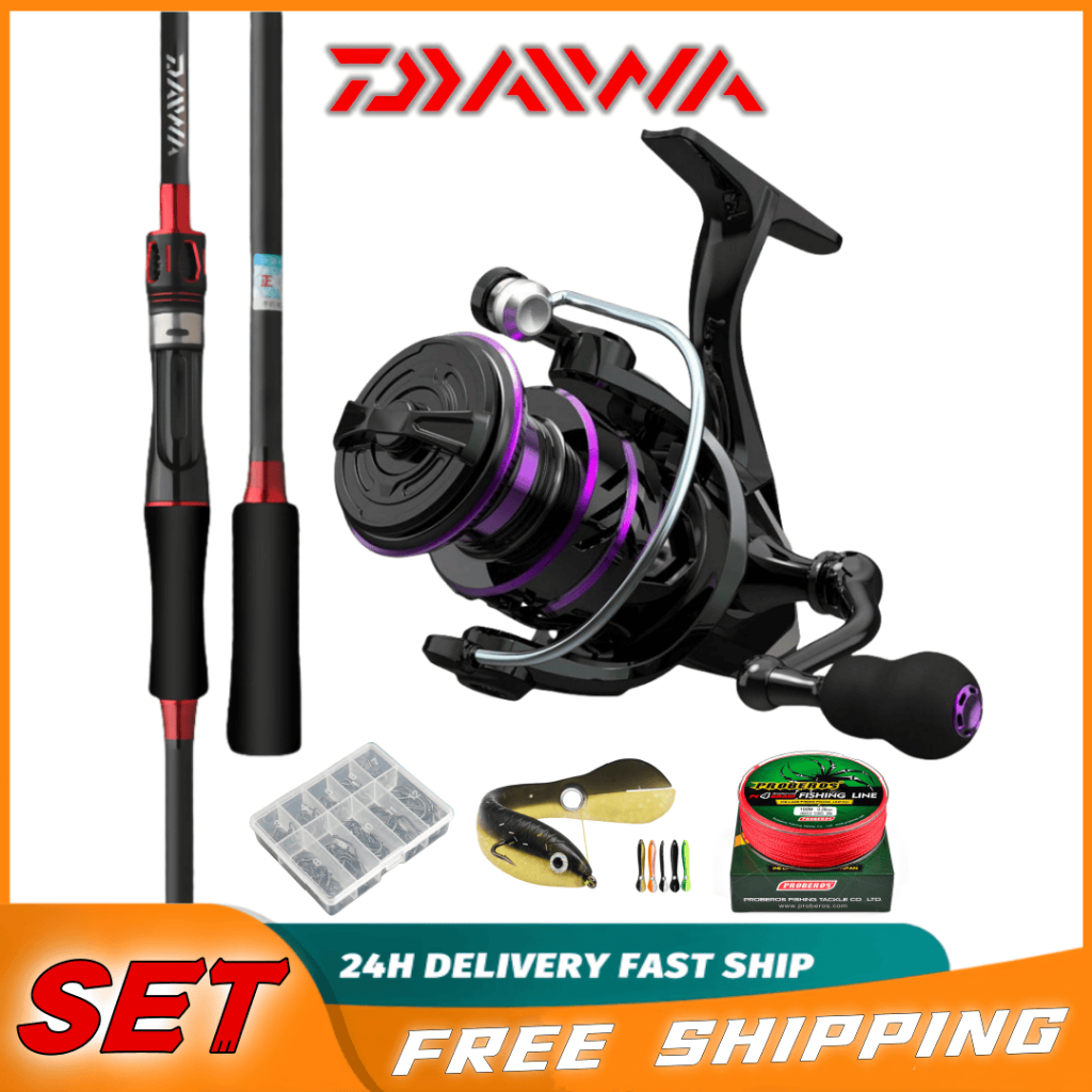 Jual 【# Beli 1 Dapat 8 #】Daiwa Pancing Set 1.6M/1.8M/2.1M/2.4M/2.7M ...