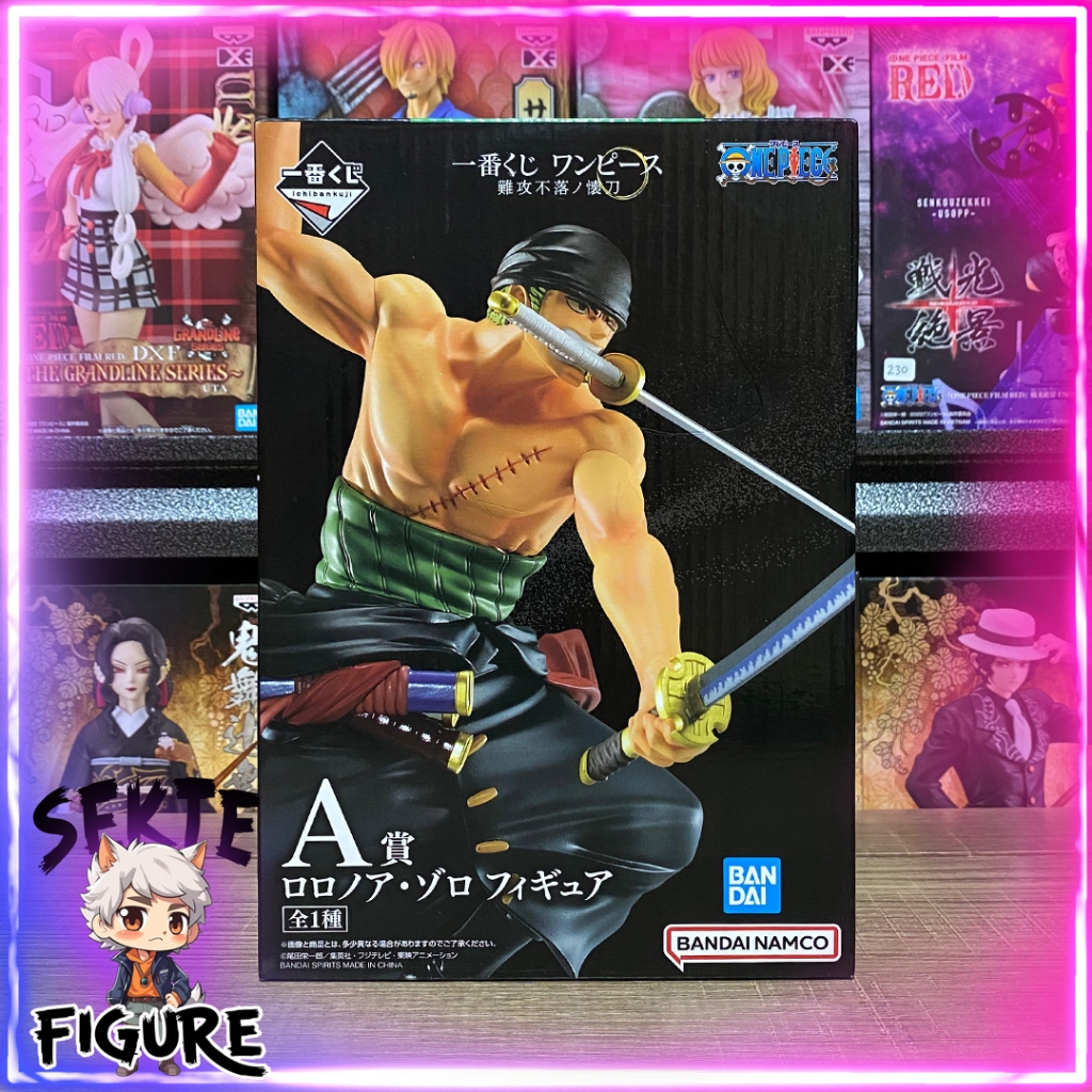 Jual Ichiban Kuji Roronoa Zoro - Nankoufuraku No Futokorogatana - Prize ...