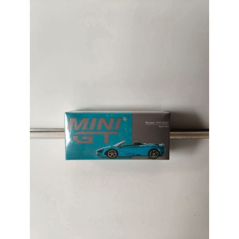 Jual Mini GT McLaren 750S Spider Belize Blue versi kotak | Shopee Indonesia