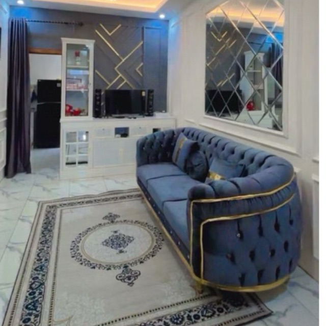 Jual Sofa Turki 3 Seater Sofa Minimalis Sofa Maroko Sofa Turkey Chesterfield | Shopee Indonesia