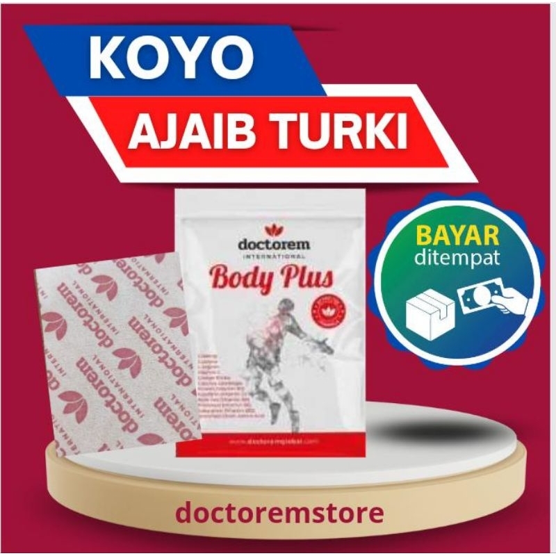Jual TRANSDERMAL BODY PLUS 1 LEMBAR ECERAN | KOYO TURKI | Shopee Indonesia