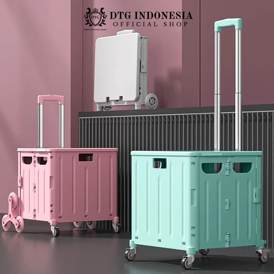 Jual DTG - Trolli Belanja Portable /Troli Lipat Folded/ Shopping ...