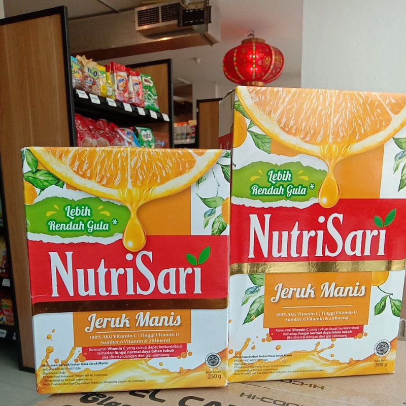 Jual NutriSari Jeruk Manis | Shopee Indonesia
