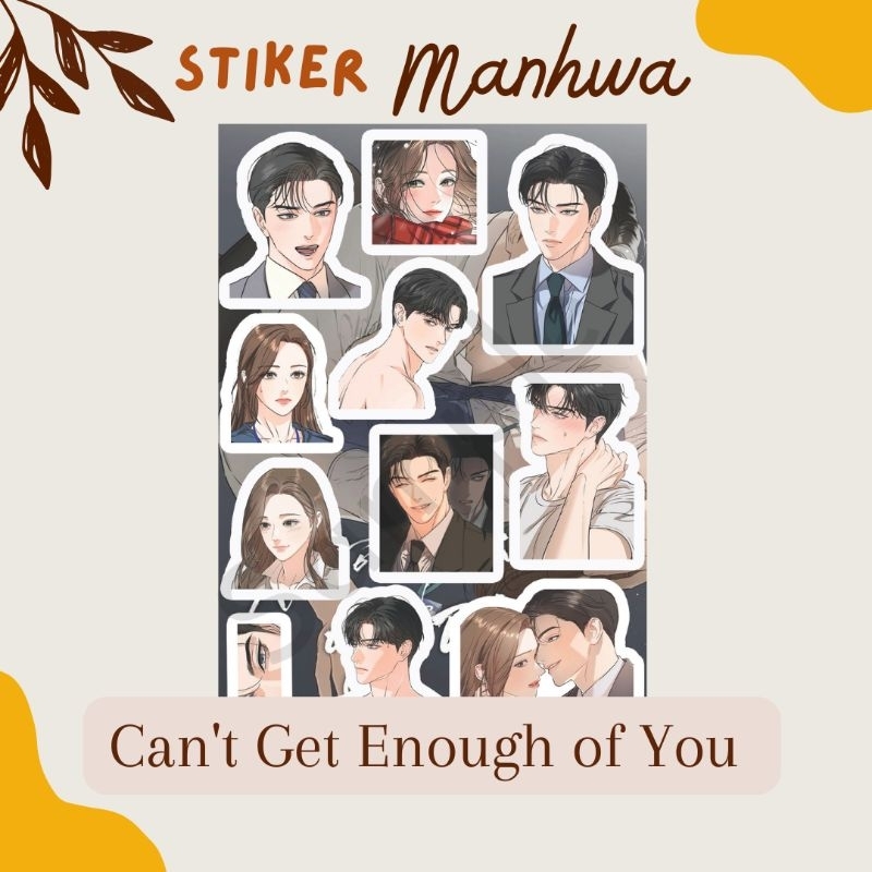 Jual Stiker Manhwa A6 Can't Get Enough of You Kim Taejun Seo Eun ...