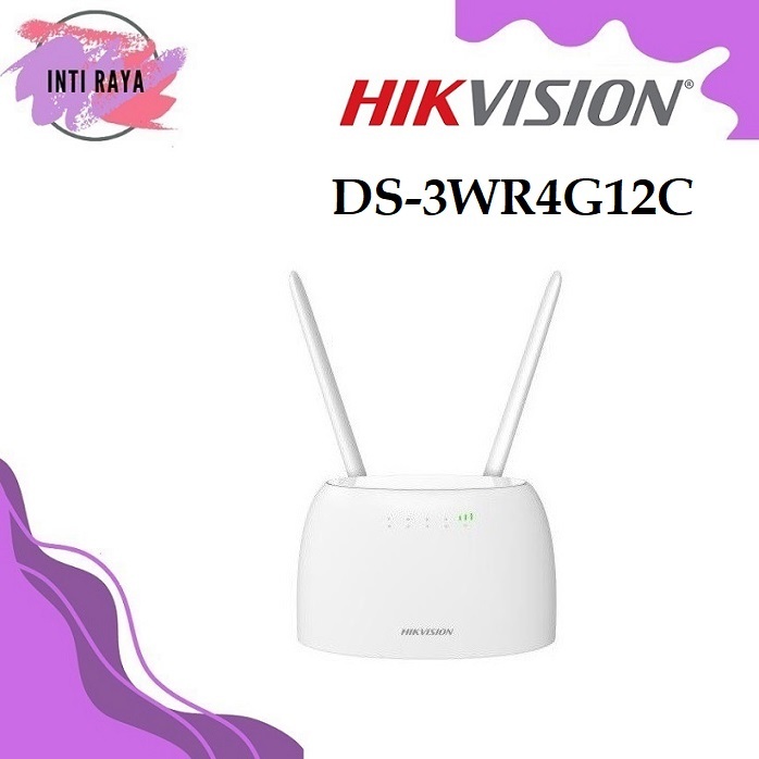 Jual Hikvision DS-3WR4G12C Router 4G LTE Sim Card AC1200 Dual Band 2 ...