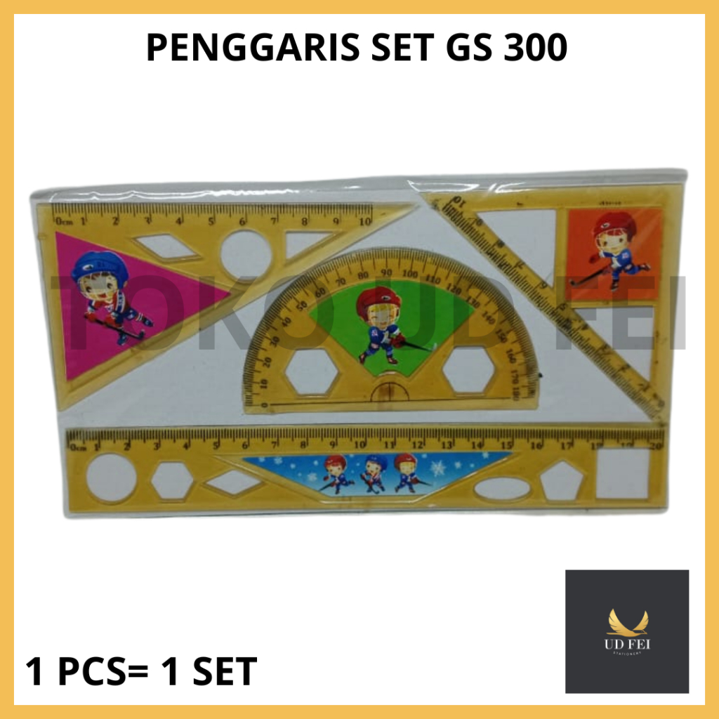 Jual (1 PCS=1 SET) Penggaris Set/ Penggaris 1 Set/ Penggaris dan Busur ...