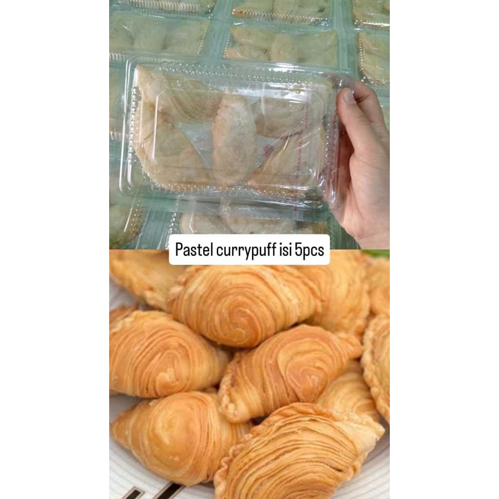Jual Pastel pastry / curry puff / karipap sayuran isi 5pcs (frozen ...