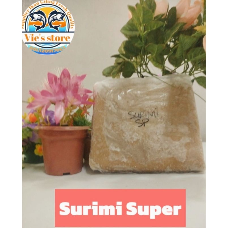 Jual IKAN SURIMI GILING SUPER. Kemasan 1 kg | Shopee Indonesia