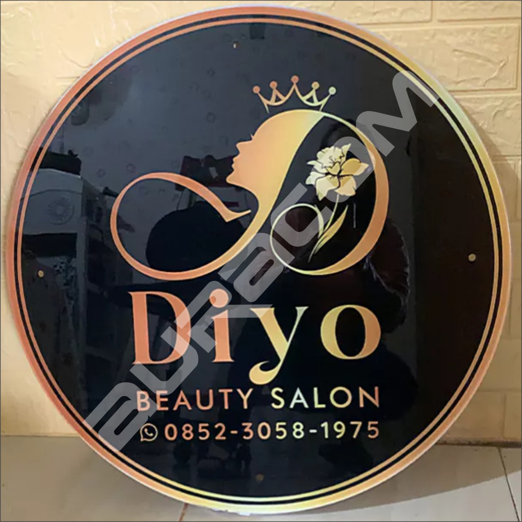 Jual PLANG NAMA TOKO AKRILIK PLANG NAMA CRYLIC CUSTOM LOGO TULISAN ...