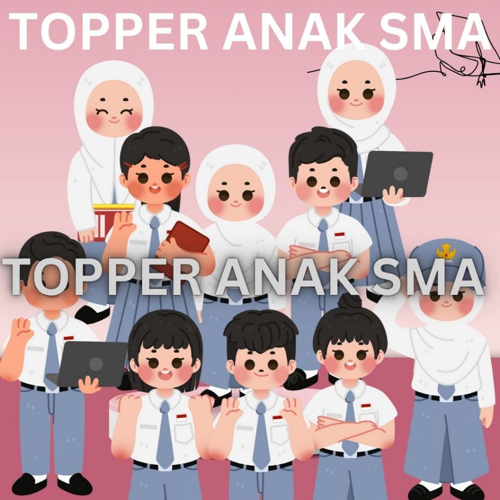 Jual TOPPER ANAK SEKOLAH SMA 2025 / Topper Untuk Buket Wisuda / Topper ...