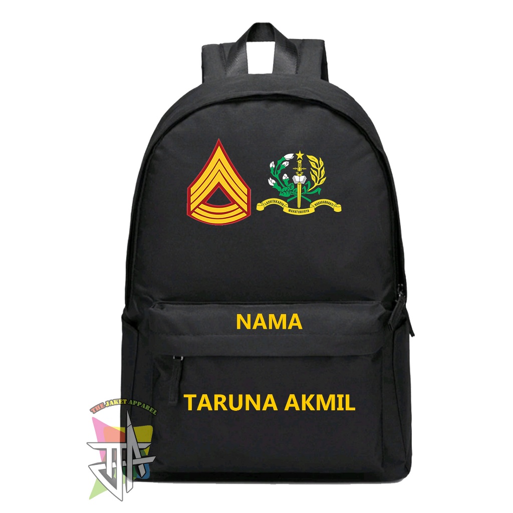 Jual Tas Ransel Pria Taruna Akmil / Tas Ransel Taruna Akpol / AAU / AAL ...