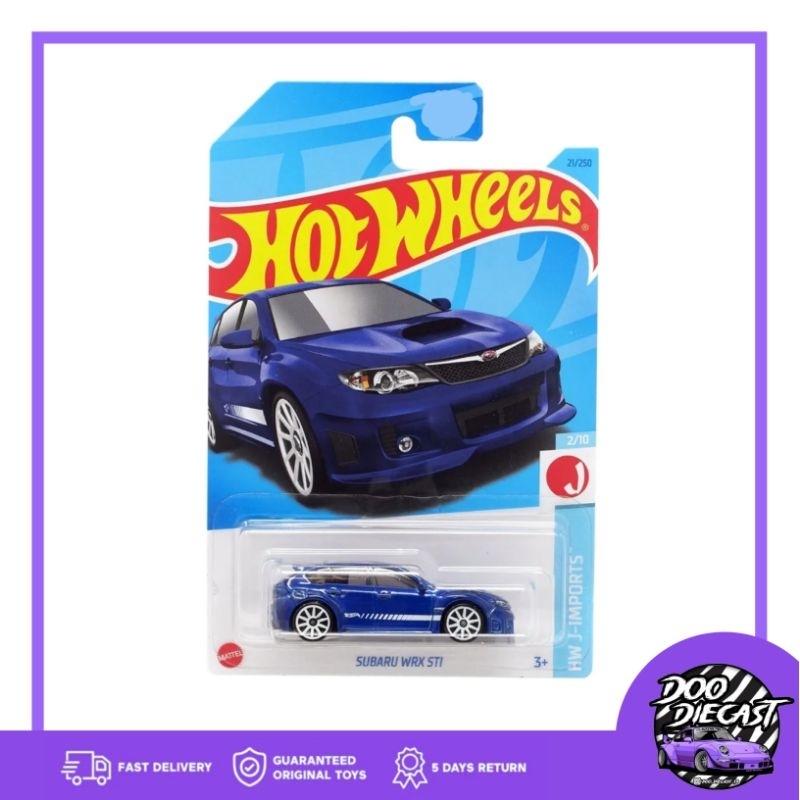 Jual Hot Wheels Subaru Wrx Sti Biru Hw J-imports | Shopee Indonesia