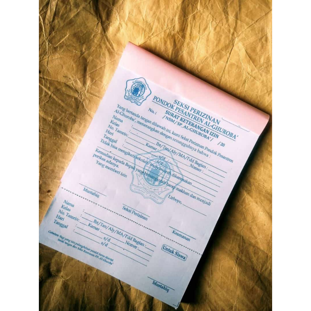 Jual (nota_notae) Nota Custom 1 RIM | Shopee Indonesia