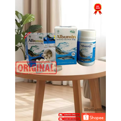 Jual Ekstrak Ikan Gabus 60 kapsul Albumin Fit | Shopee Indonesia