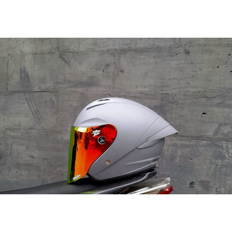 Jual HELM NHK N1 MAX DARK GREY DOP PAKET GANTENG VENOM VISOR PNP,SINGLE ...