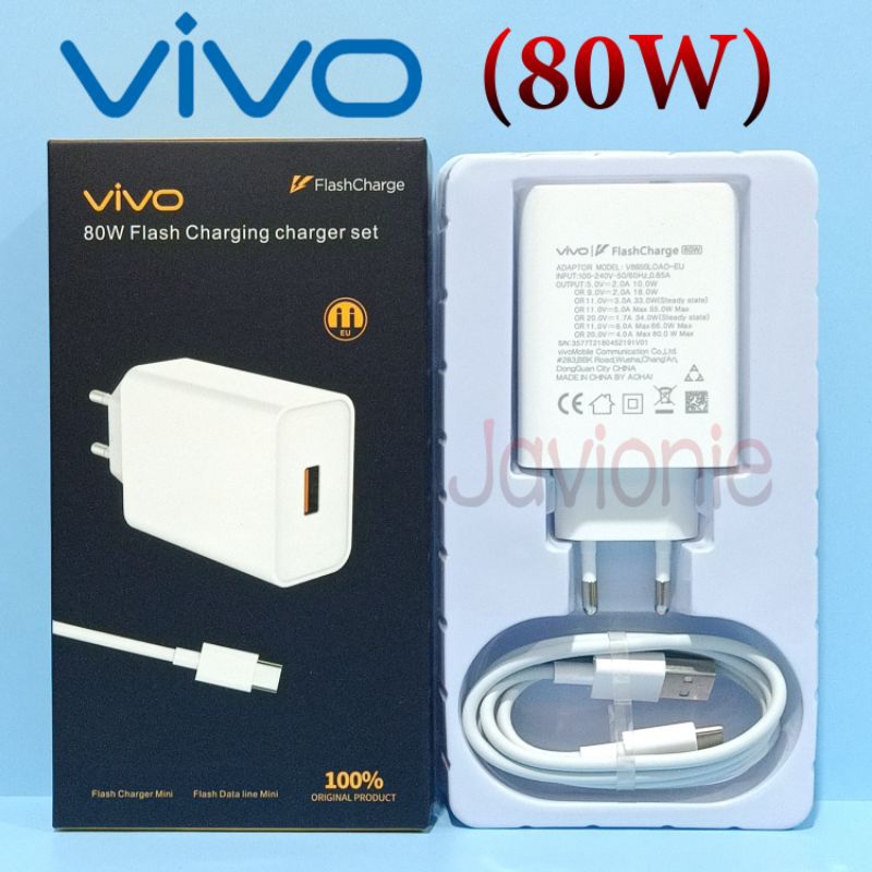 Jual Charger Casan Cas VIVO V25 V25e V27 V27e V29 V29e V30 V30e V40 X80 ...