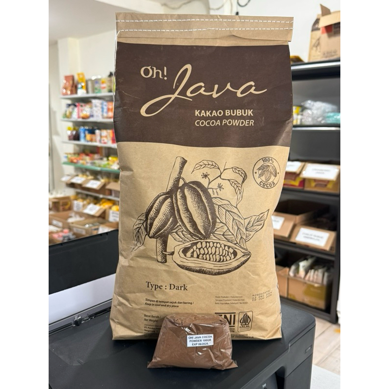 Jual Oh! Java cocoa powder / coklat bubuk 100gr+- | Shopee Indonesia