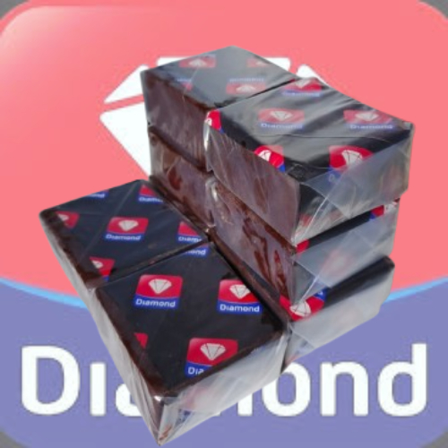 Jual Coklat batang / blok Diamond Dark Chocolate Compound berat kurang ...