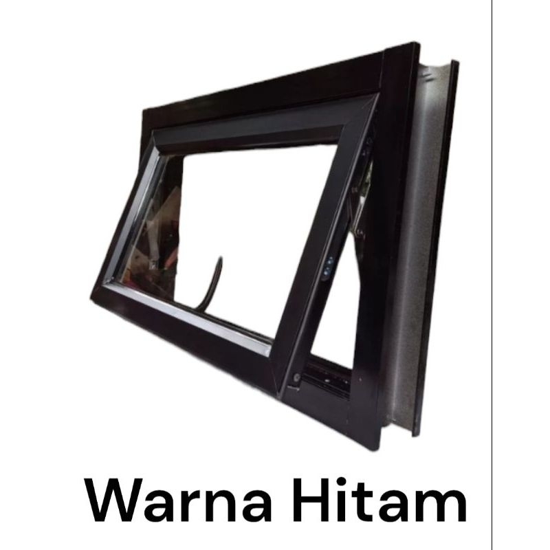 Jual Jendela aluminium bovenli/casement 60x40 jendela mewah 1set ...