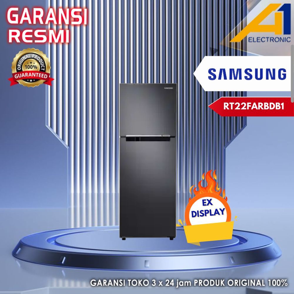 Jual Samsung RT22 RT22FARBDB1/SE Kulkas 2 Pintu Digital Inverter 234L ...