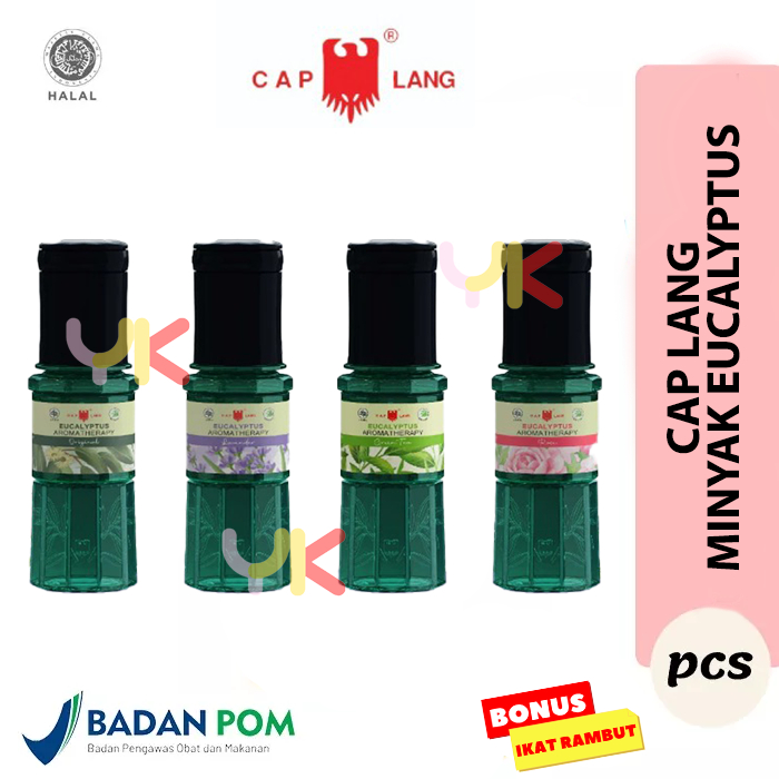 Jual CAP LANG MEA Minyak Eucalyptus Aromatherapy Original / Rose ...