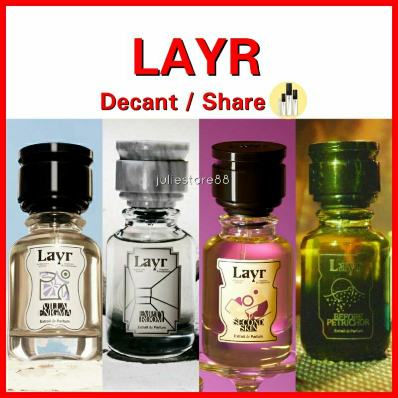 Jual (Share / Decant) LAYR Extrait De Parfum Empty Room High Tide Low ...