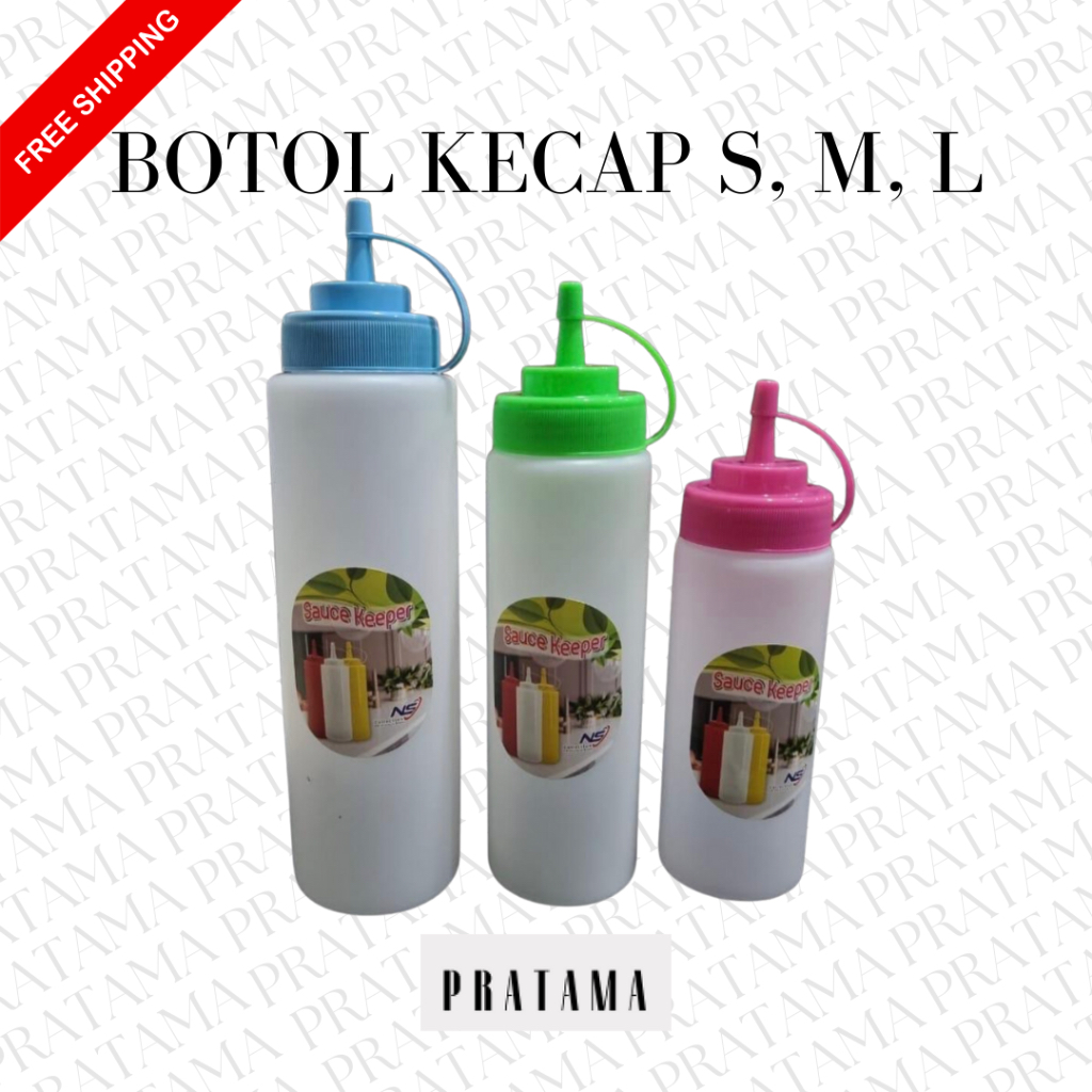 Jual Botol Kecap / Botol Saos / Botol Kecap KECIL (Uk. S) | Shopee ...