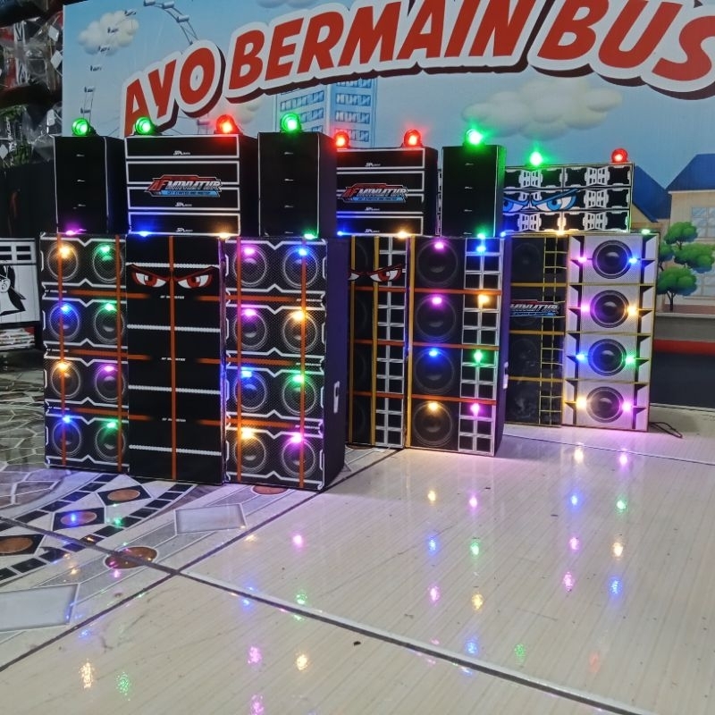 Jual Miniatur sound system/miniatur truck sound system/sound system ...