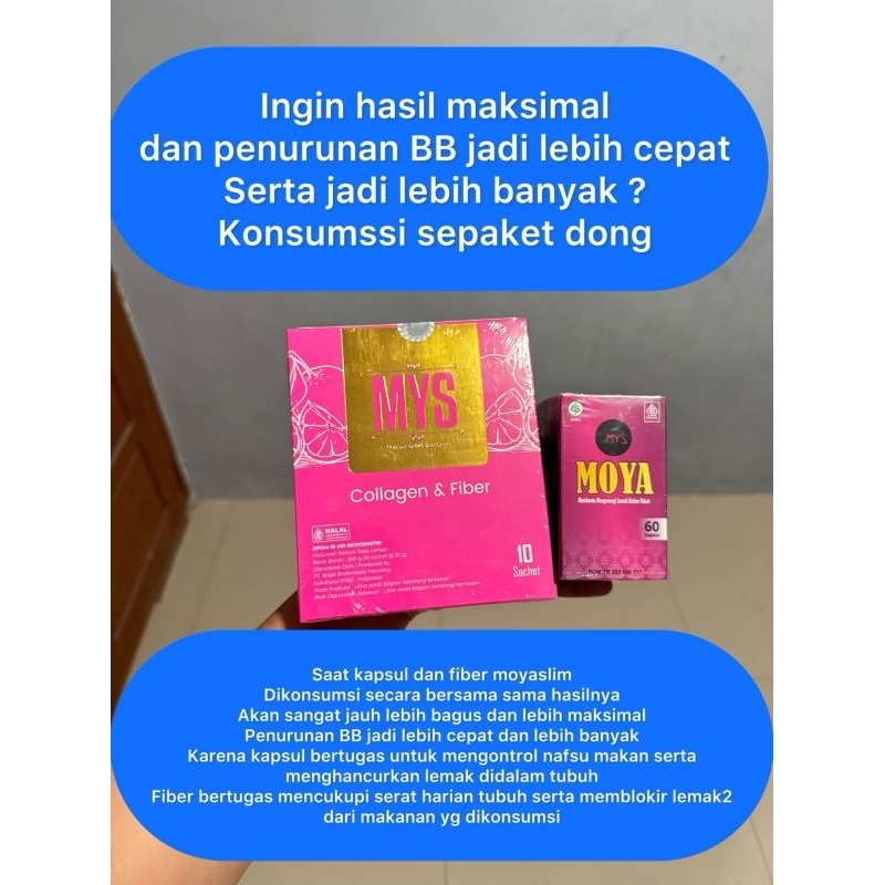 Jual paket mix kapsul + fiber collagen | Shopee Indonesia