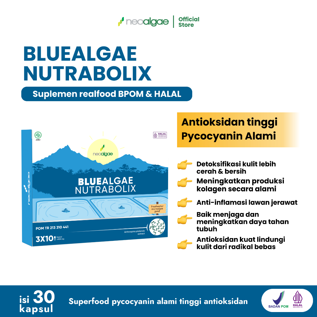 Jual Neoalgae - Bluealgae Nutrabolix Suplemen anti inflamasi meredakan ...