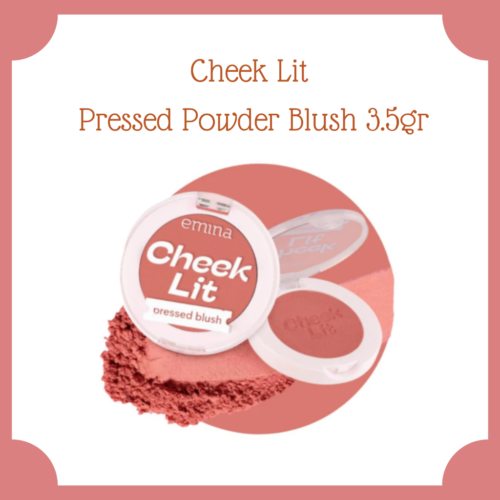 Jual Emina Cheek Lit Pressed Powder Blush 3.5gr | Blush On | Shopee ...