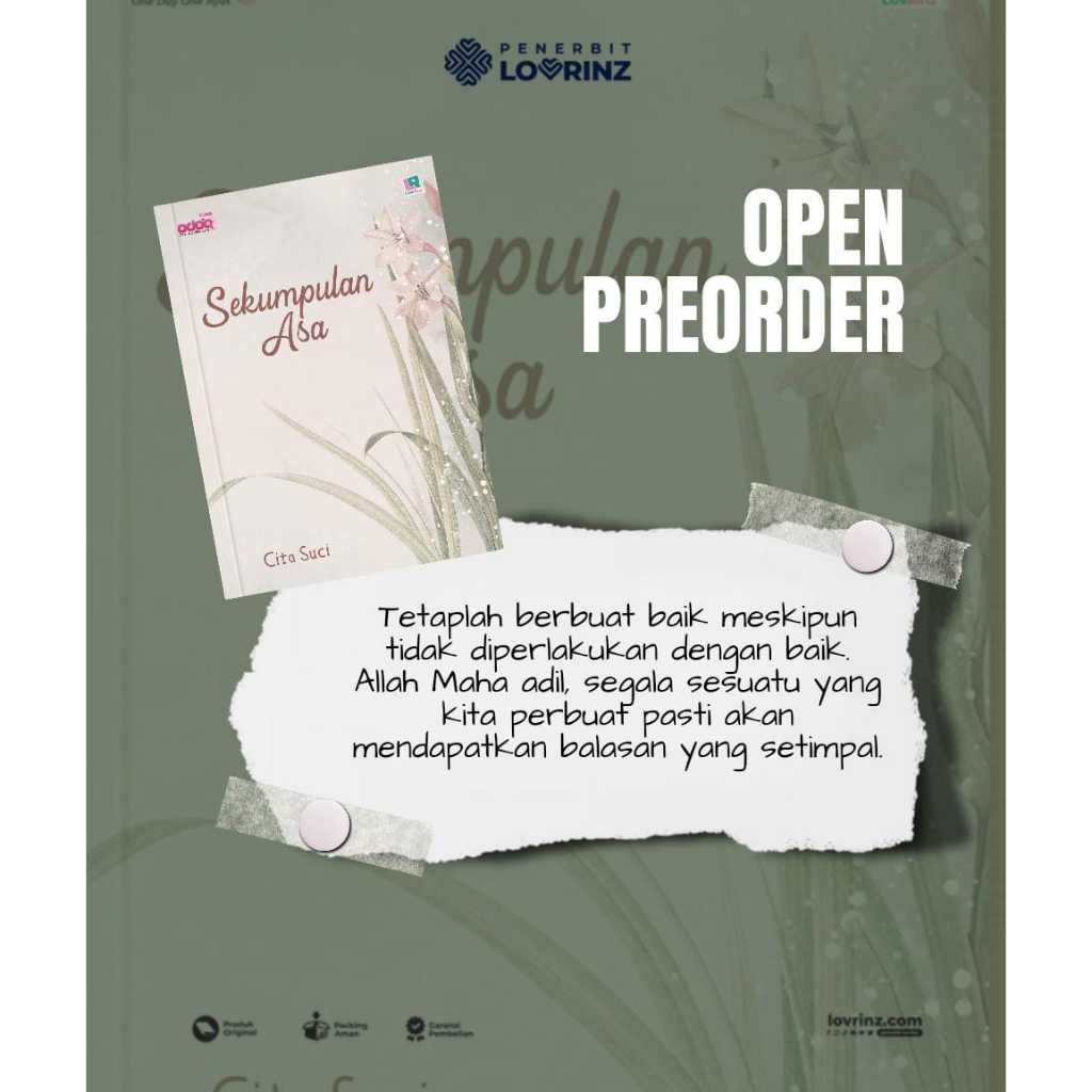Jual Buku Original "Sekumpulan Asa"-Penerbit LovRinz | Shopee Indonesia