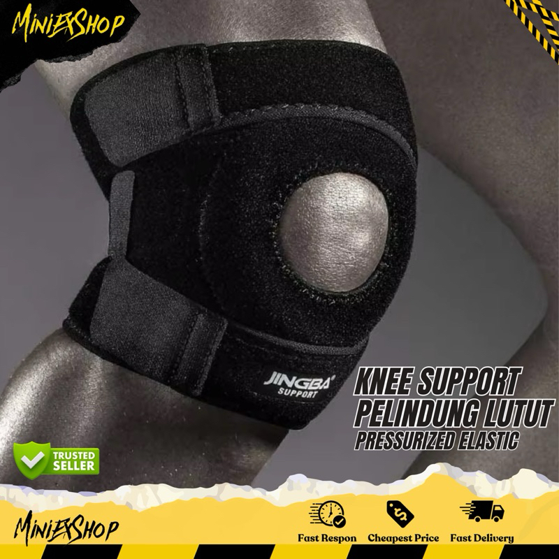 Jual JINGBA Knee Support Pelindung Lutut Model X Knee Pad Pressurized ...