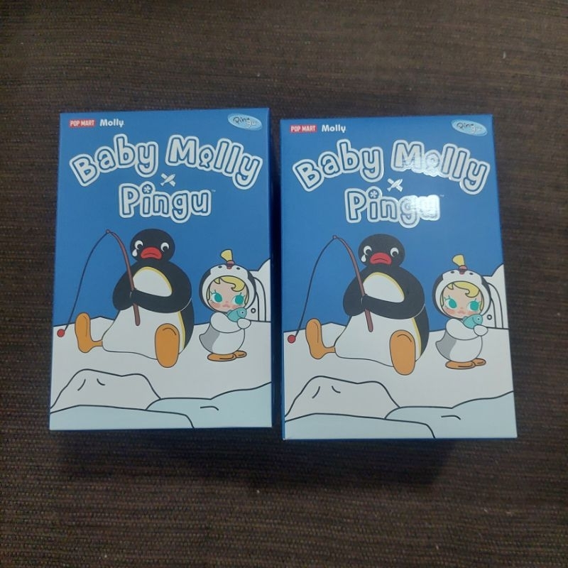 Jual Pop Mart Baby Molly x Pingu Vinyl Plush Blind Box | Shopee Indonesia