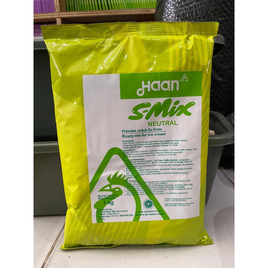 Jual ES KRIM HAAN SOFTMIX NETRAL/PLAIN KEMASAN 1kg | Shopee Indonesia