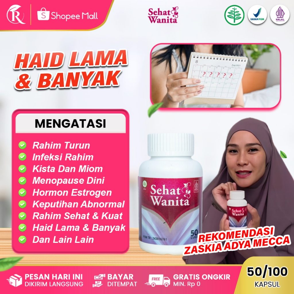 Jual Obat Menghentikan Haid, Haid Berkepanjangan, Haid Tidak Berhenti, Stop Haid - Obat Sehat ...