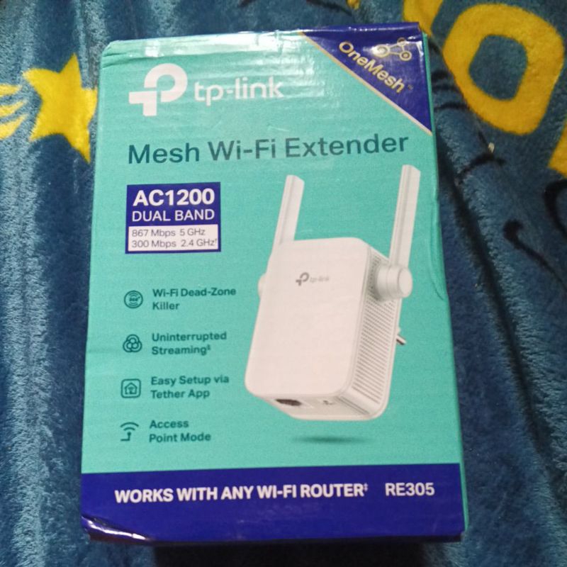 Jual TP-Link Mesh Wi-Fi Extender AC1200 Dual Band | Shopee Indonesia
