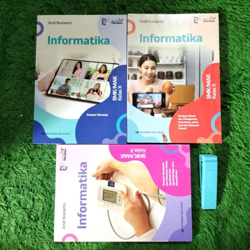 Jual ORIGINAL BUKU INFORMATIKA RUMPUN KESEHATAN TEKNOLOGI BISNIS DAN MANAJEMEN KELAS 10 SMK/MAK ...