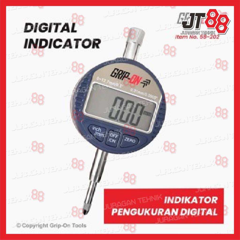 Jual Grip-On 58-202 Digital Dial Indicator Dial Indikator Digital ...