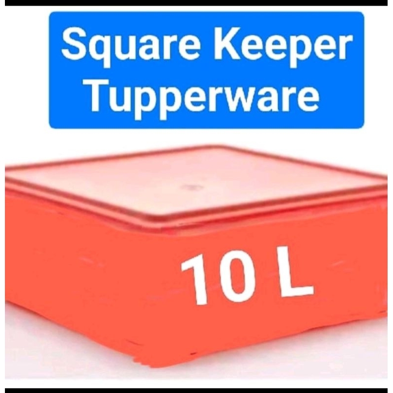 Jual Square Keeper Tupperware ( FREE Bubble Warp ) | Shopee Indonesia