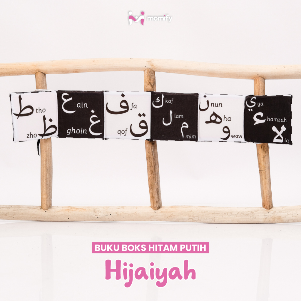 Jual Momify.ID - Buku Boks Hitam Putih - Hijaiyah - Buku Anak Mainan ...