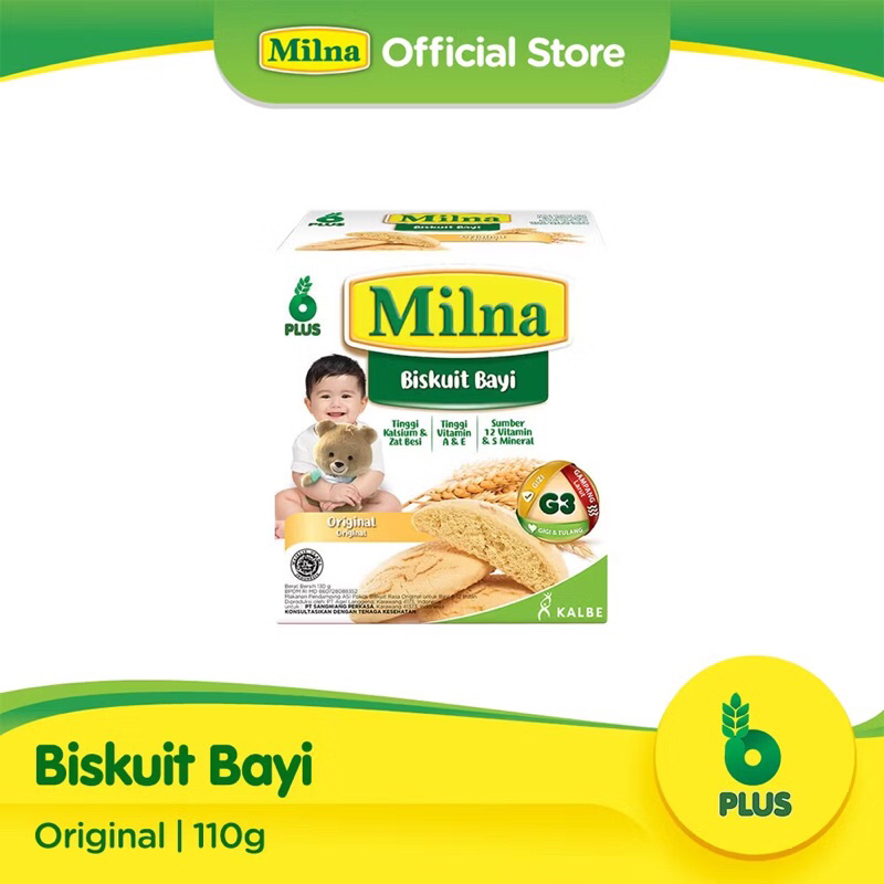 Jual Milna Biskuit Bayi Original, Jeruk, Pisang, Kacang Hijau & Beras ...