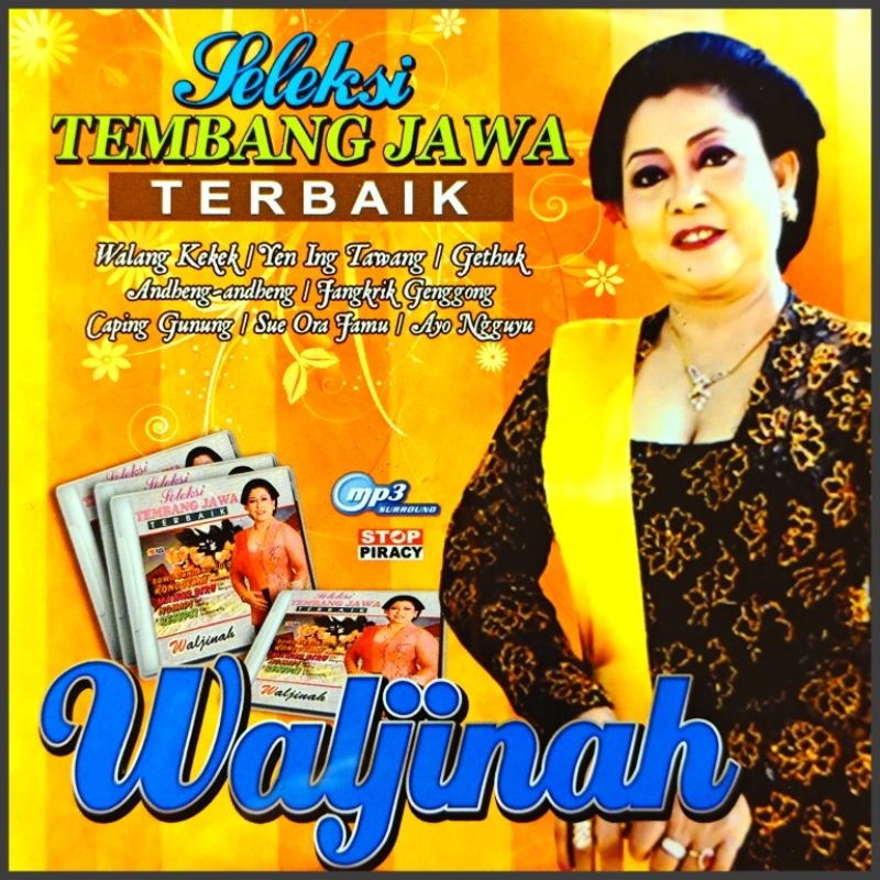 Jual Kaset MP3 Audio Musik 178 Lagu Jawa Campursari Waljinah Album ...