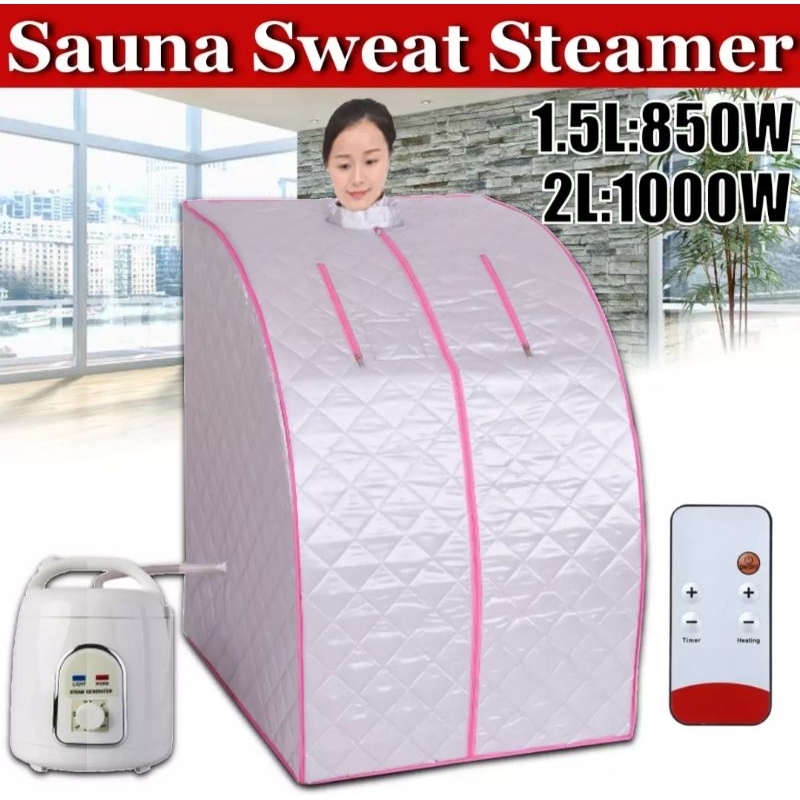 Jual Portable steam sauna uap badan mandi uap body spA | Shopee Indonesia