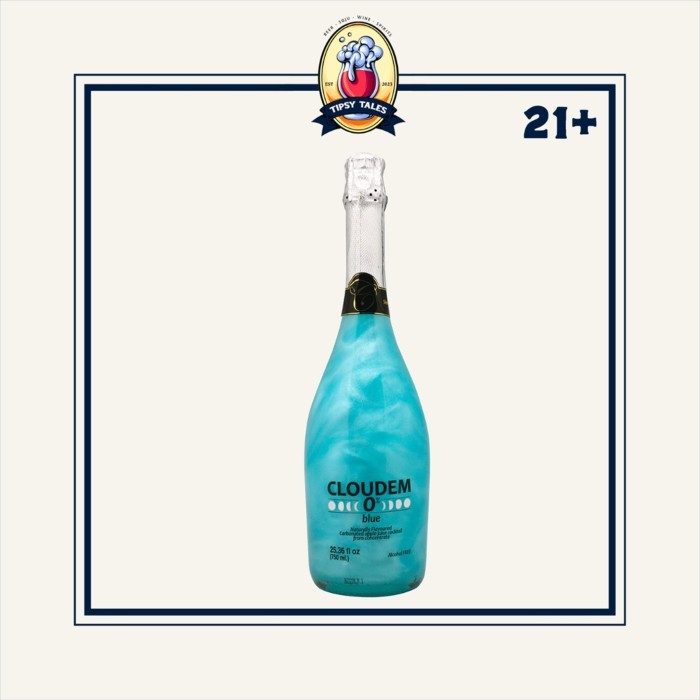 Jual Cloudem Zero Blue Sparkling - Non Alcohol 750ml | Shopee Indonesia