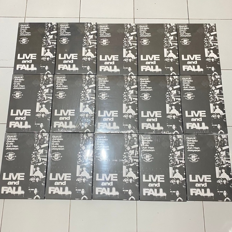 Jual ALBUM SEALED XDINARY HEROES COMPACT TABLOID VER LIVE AND FALL ...