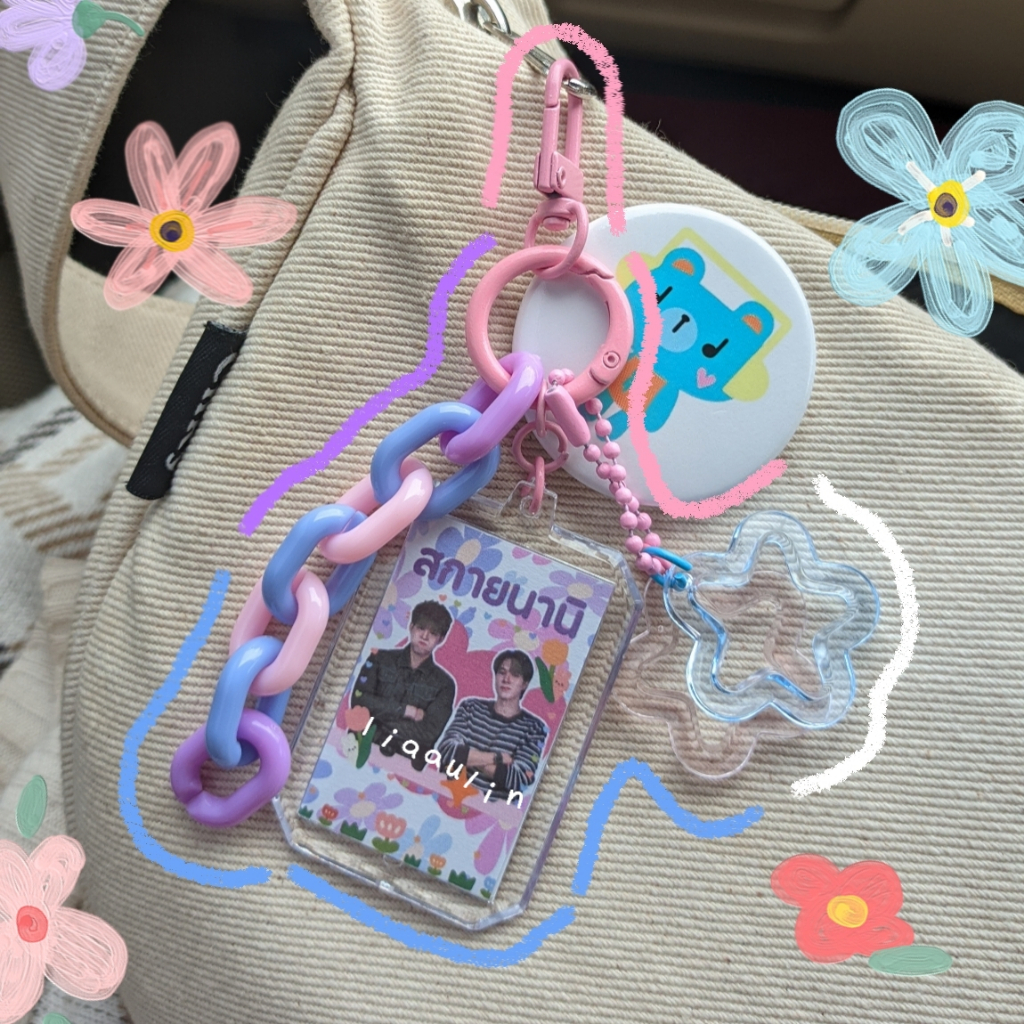 Jual [BISA CUSTOM] PART 1 SKYNANI GEMFOT WILLIAMEST PERTHSANTAKeychain ...