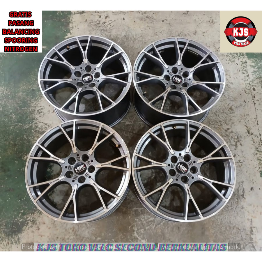 Jual VELG RACING SECOND MODEL HSR WURZEL RING 19 PCD 5X114,3 COCOK BANGET BUAT MOBIL MERCY ...
